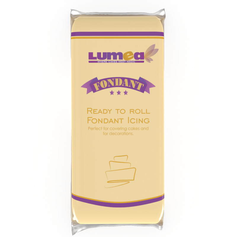 Ivory fondant, 1kg - Lumea - Lumea Products