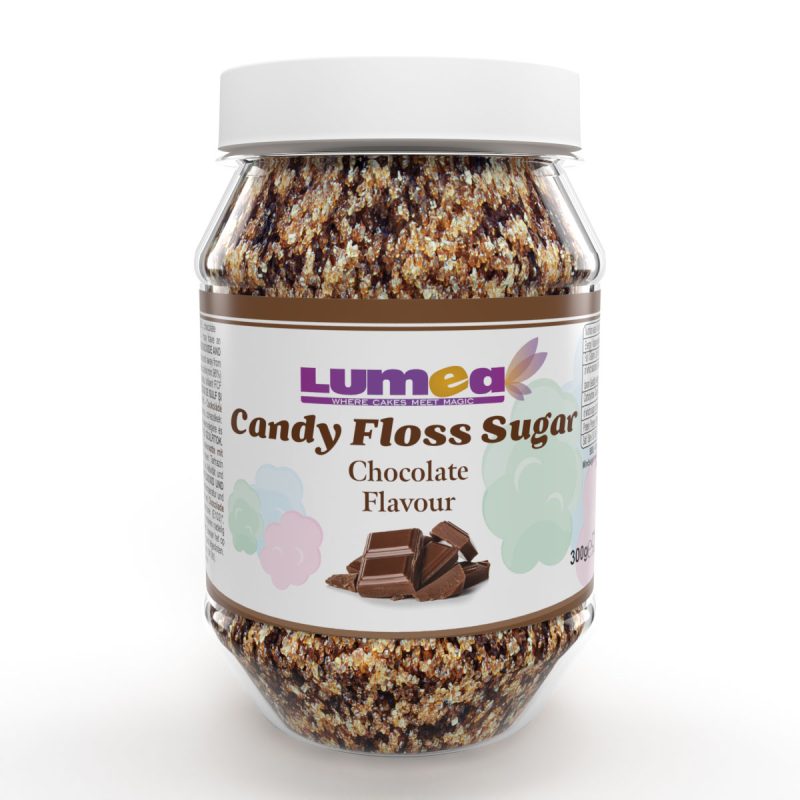 Chocolate flavoured Candy Floss Sugar, 300g - Lumea - Lumea Products