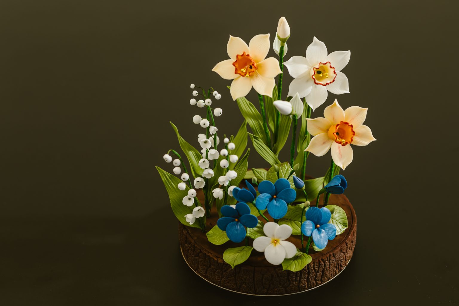 Burgundy flower sugar paste, 1kg - Lumea - Lumea Products