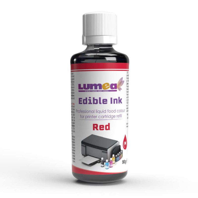 Red edible ink, 90g - Lumea - Lumea Products